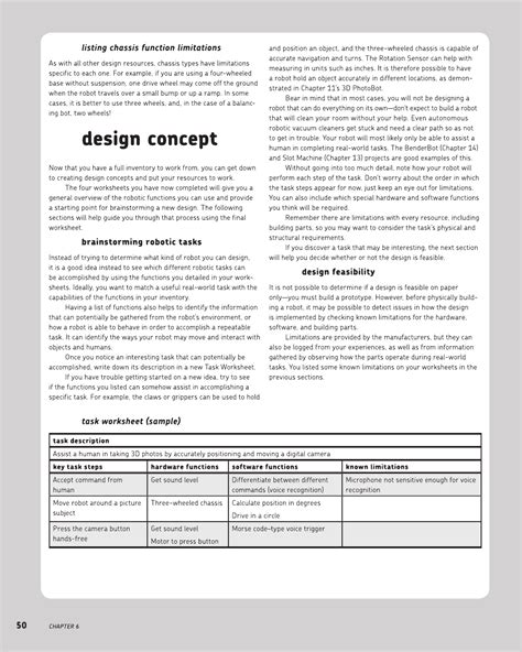 Design Concept The LEGO MINDSTORMS NXT Idea Book Book