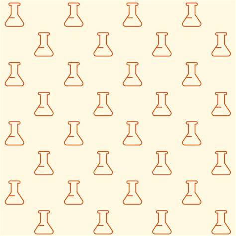Premium Vector Erlenmeyer Flask Chemistry Vector Seamless Pattern