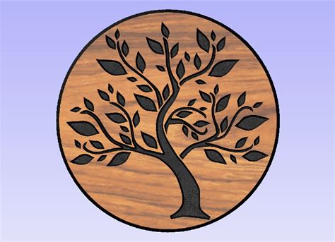 Tree Of Life SVG Digital Download File For CNC Lsder And Vinyl Cutter Etsy