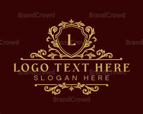 Royal Decorative Crest Ornament Logo Brandcrowd Logo Maker