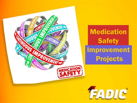 Medication Safety Projects Comprehensive Guide To Start Your Safety Project With Fadic