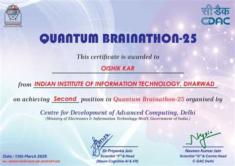 quantumcomputing neuroscience meity cdac quantumbrainathon2025