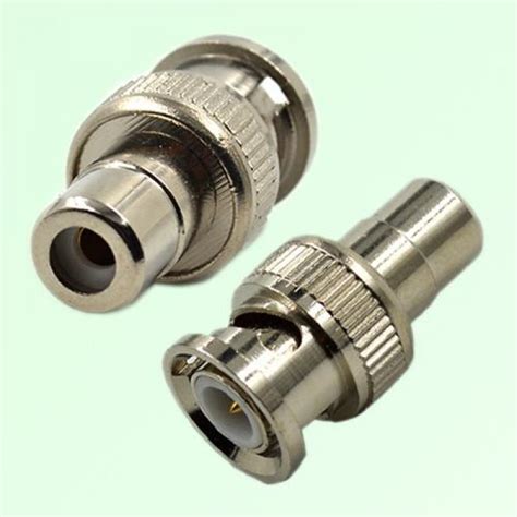 Rf Adapter Bnc Male Plug To Rca Female Jack