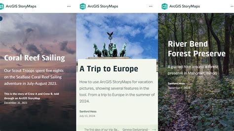 More Adventures With Gis Storymaps