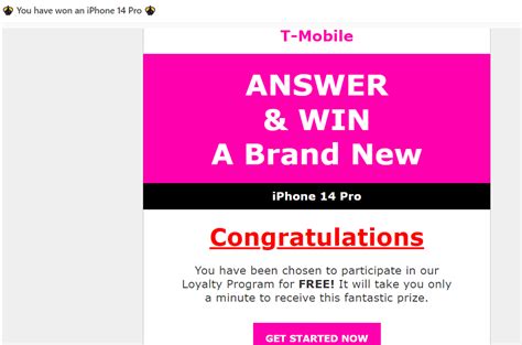 Reporting Scam Email Survey T Mobile Community