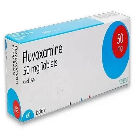 Buy Fluvoxamine Luvox Tablets 50mg Cipla Ltd At Rs 100stripe In