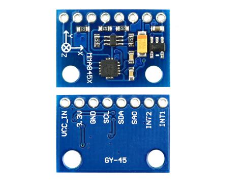 Acelerômetro Gy 45 Mma8452 3 Eixos Usinainfo