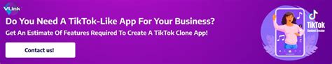 Build Social Media App Like Tiktok Features Costs Vlink