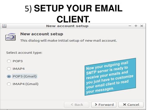 Ppt How To Create An Outgoing Smtp Server Powerpoint Presentation
