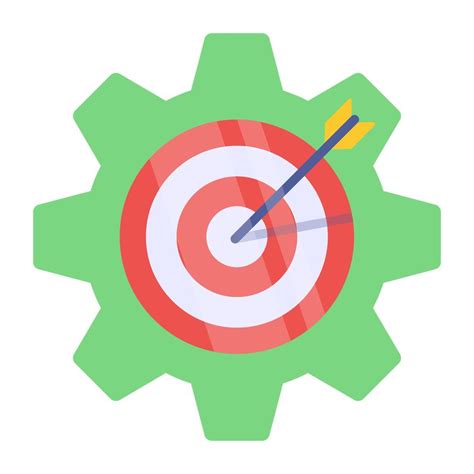 A Premium Download Icon Of Target Setting 9365336 Vector Art At Vecteezy