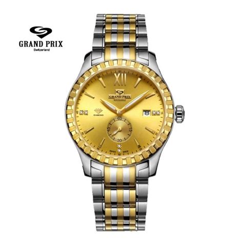 Grandprix格林 瑞士机械表 手表 间金 罗马 男表gp99050gcagrandprix手表旗舰店