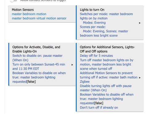 Motion Lighting Error With Scene Activation Built In Apps And Drivers Hubitat