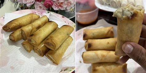 Resepi Popia Carbonara Udang Cheese Terpaling Padu