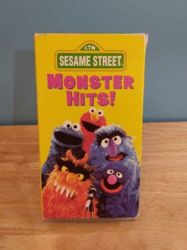 Sesame Street Monster Hits Vhs 1996 For Sale Online Ebay