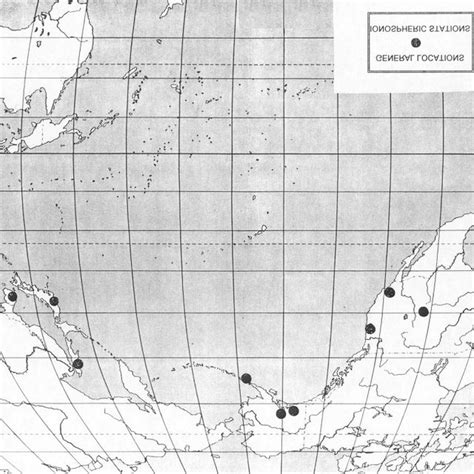 General Locations Sosus Hydroacoustic Stations Download Scientific