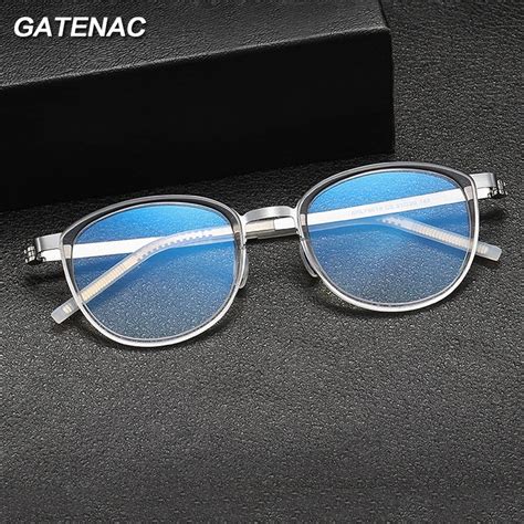 Gatenac Full Rim Round Eyeglasses Fuzweb