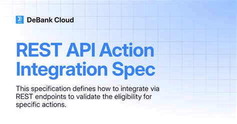Rest Api Action Integration Spec Debank Cloud