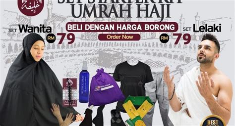 Kelengkapan Haji Dan Umrah Untuk Lelaki Dan Wanita Asean Marketplace