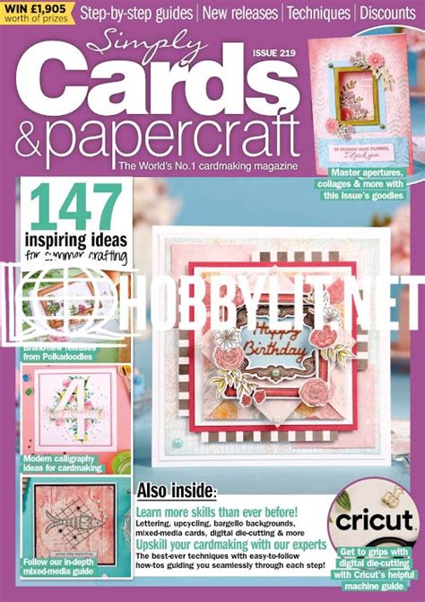 Simply Cards And Papercraft Issue 219 Download And Read Magazines And