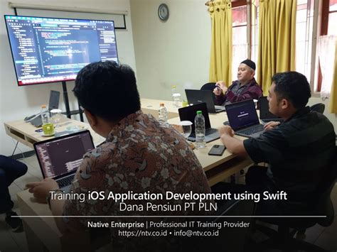 Training Ios Application Development Using Swift Bersama Dana Pensiun