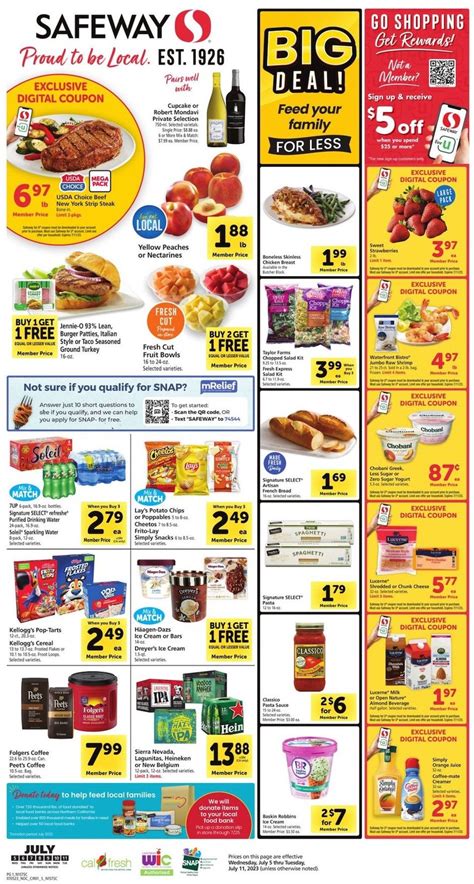 Safeway Weekly Ad Jul 5 11 2023 WeeklyAds2