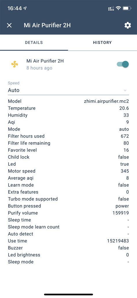 Xiaomi Mi Air Purifier 2h Configuration Home Assistant Community