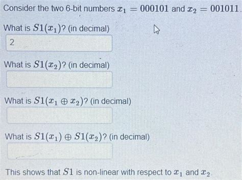 solved consider the two 6 bit numbers 11 000101 and 12