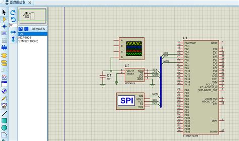 18 cubemx keil proteus仿真stm32 dac sheepeach 博客园