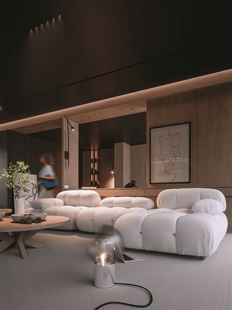 Living Room Interior Design Behance