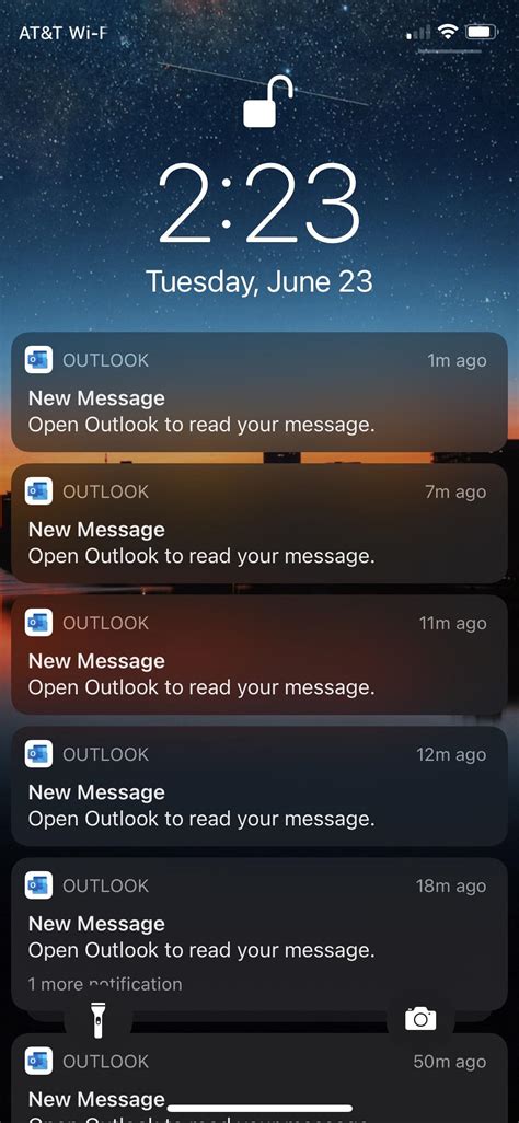 Outlook Not Showing Message Preview Now Since Updating R IOSBeta