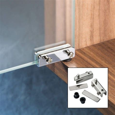 Small Non Bore Inset Glass Door Hinge Glass Door Ideas
