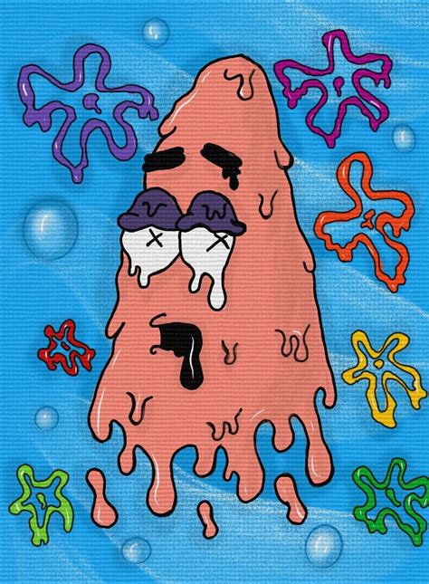 Patricio Estrella Patricio Estrella Mini Arte En Lienzo Dibujos De