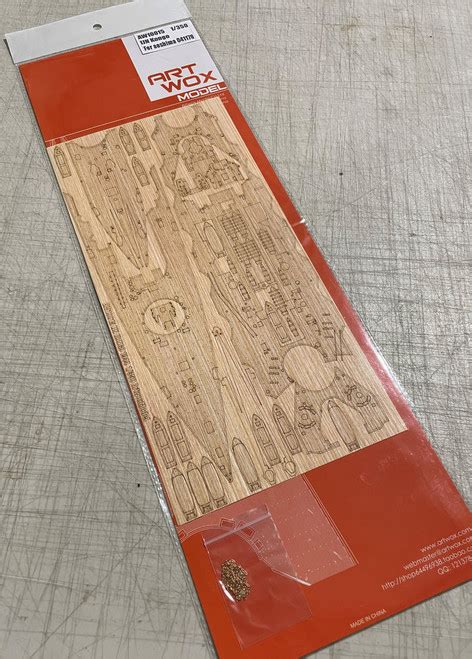 1700 Artwox Ijn Kongo 1944 Full Hull Deck Mask