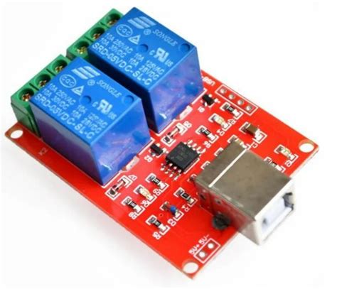 V Channel USB PC Intelligent Control Relay Module Buy Online Electronic Component I Robotic