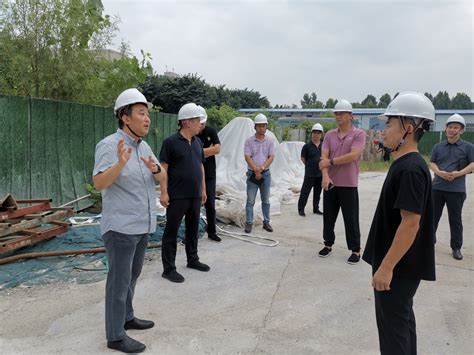 副校长李学武视察指导新校区在建项目