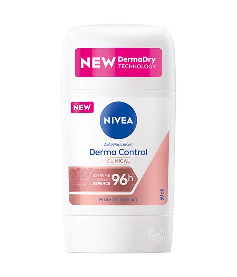 Tuhý antiperspirant Derma Dry Control NIVEA
