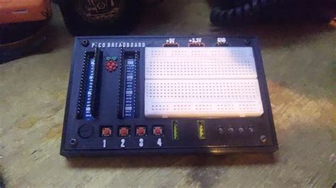 Pico Breadboard Enclosure By Cyclone 6 Download Free Stl Model