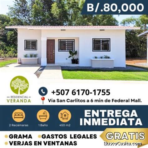 Casa Para Entrega Inmediata En David Chiriqu En Panam
