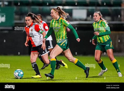 Den Haag Annouk Boshuizen Of Feyenoord V1 Danielle Noordermeer Of