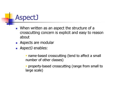 Aspect Oriented Programming Ppt Download