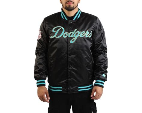 Starter Mlb Los Angeles Dodgers Satin Jacket Ls55bm86 Lad Shiekh