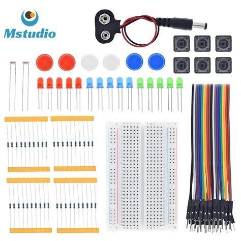 Стартовый набор мини макетная плата 400 точек для Arduino Uno R3
