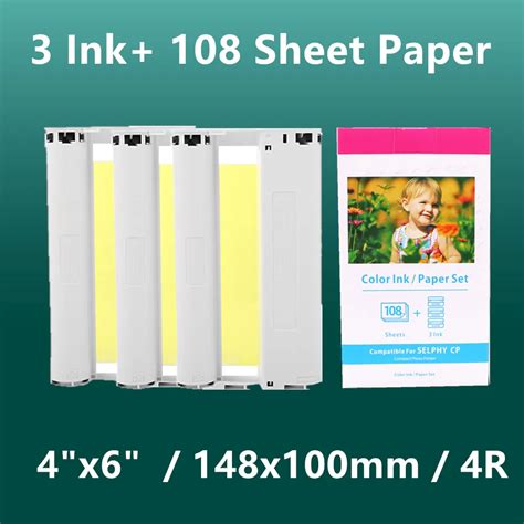 캐논 셀피 잉크 용지 Cp1200 Cp1300 Cp910 Cp900 Cp820 Es1 Es2 Es30 Cp100
