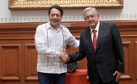Mario Delgado Se Reúne Con Amlo Invita A Militantes Al Grito En El Zócalo
