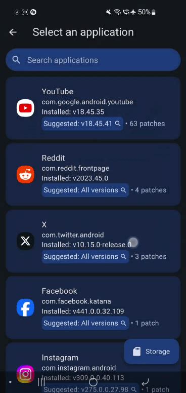 Bug Choose Apk From Storage Issue 1512 ReVanced Revanced Manager