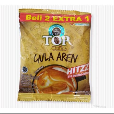 Jual Top Coffe Top Kopi Atau Kopi Gula Aren 20 Gr Shopee Indonesia