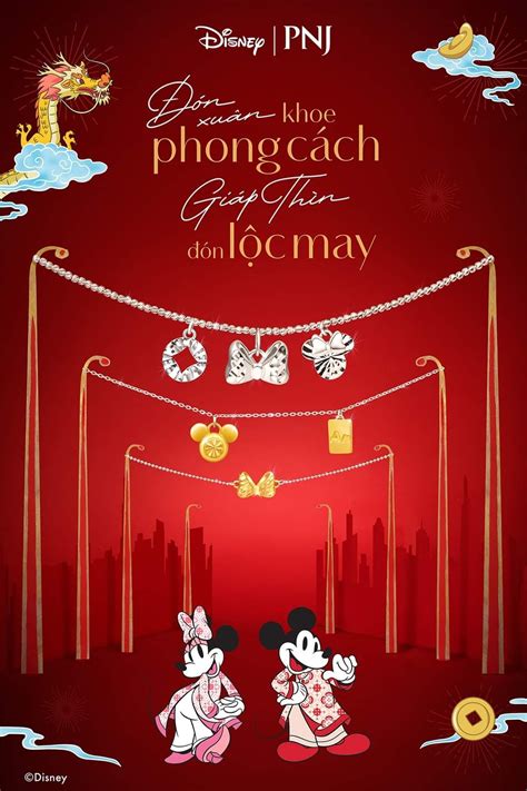 Cùng Disney Pnj đón Xuân Khoe Phong Cách Năm Mới đón Lộc May Vincom