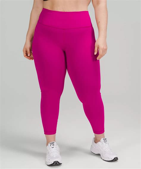 Lululemon Wunder Train High Rise Tights 25 In Ripened Raspberry Modesens