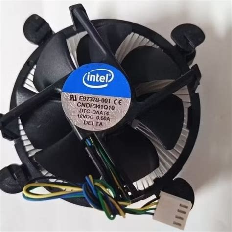 Intel 原廠散熱器（風扇）銅底 薄底 4pln 適用於1150、1151、1155、1156、1200 保存佳 蝦皮購物