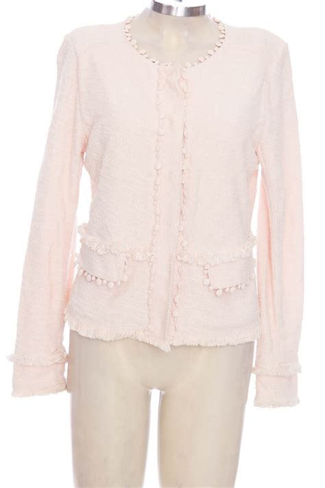 Chaqueta Abrigo Color Rosado Naf Naf Closeando